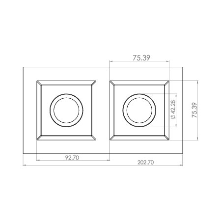 Twin Square Frame – FUTURELI